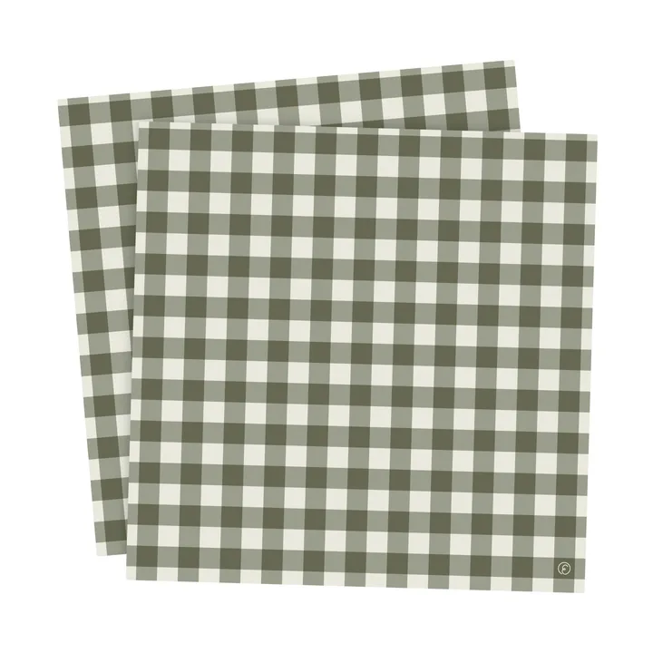 Kjøp Ernst serviett, rutete 33x33 cm 20 pack fra ERNST - NordicNest.no