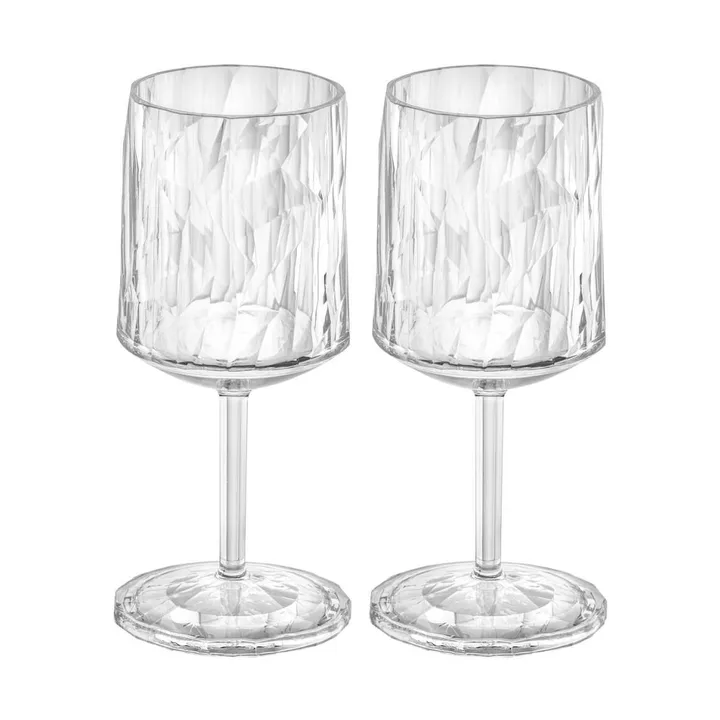 Kjøp Club No. 9 vinglass plast 20 cl 2-pakning fra Koziol - NordicNest.no
