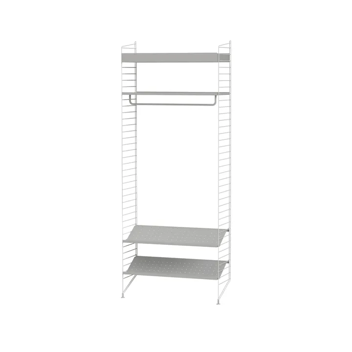 Kjøp String hylle grå - Kombinasjon L fra String - NordicNest.no